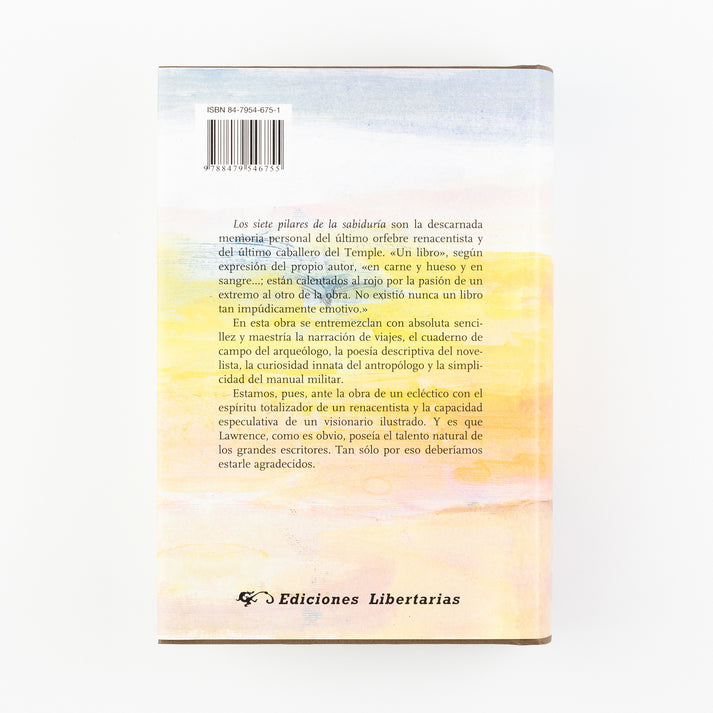 Los siete pilares de la sabiduría. 5ª Edición – Ediciones Libertarias